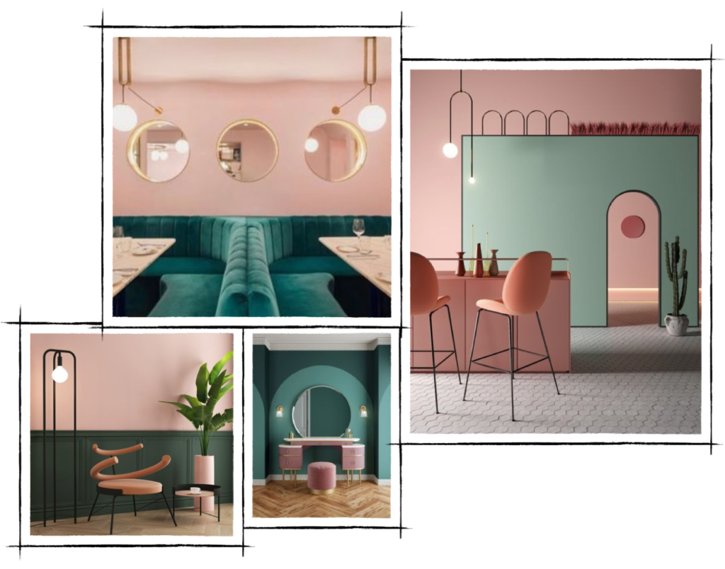 Decoração com tons de rosa – Microreve